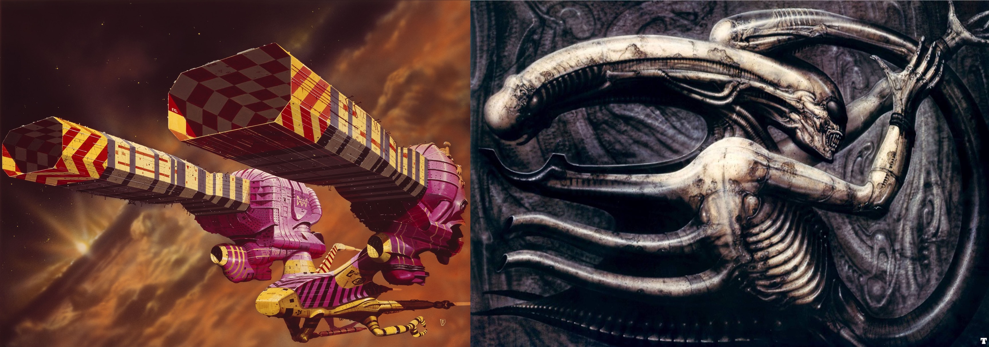 Alien Explorations: HR Giger: Necronom IV (work 303) (1976) references ...