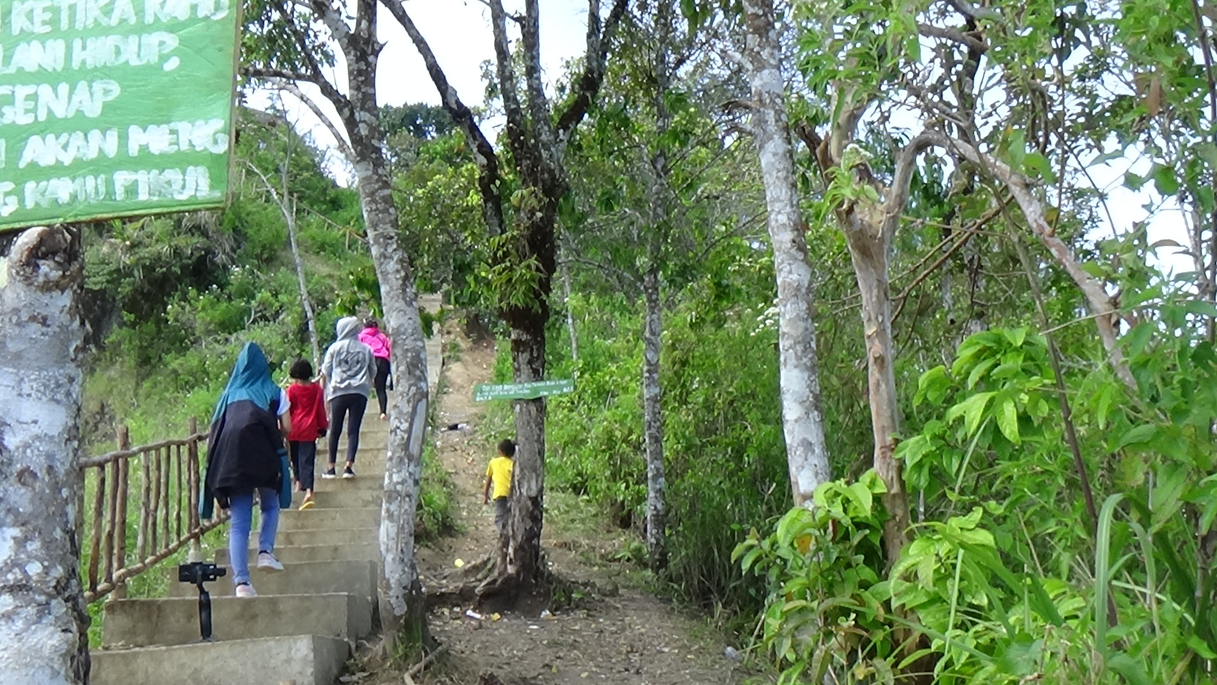 WISATA PUNCAK GUNUNG BUNTU SOPAI TORAJA UTARA, RUTE, TIKET DAN KEUNIKAANNYA