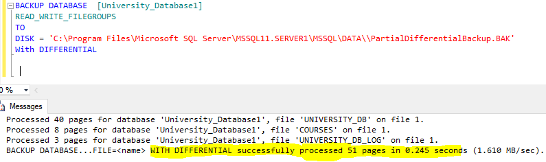 SQL SERVER DATABASE BACKUPS(FULL,LOG,DIFFERENTIAL,FILE AND FILEGROUP ...