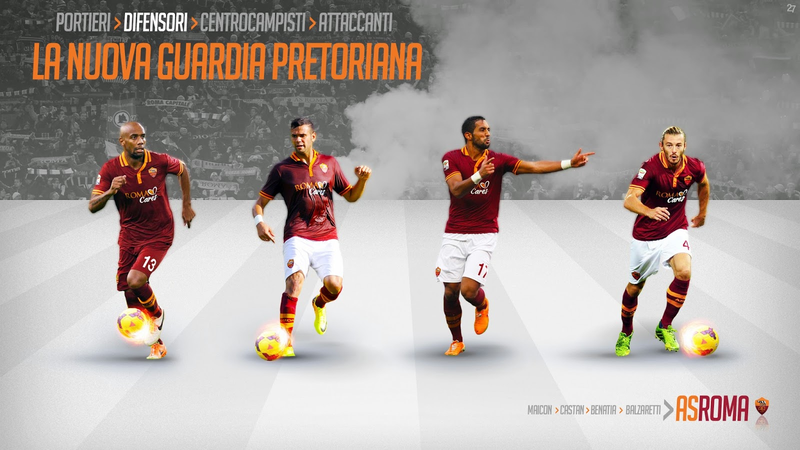 AS Roma Football Club Wallpaper - Football Wallpaper HD