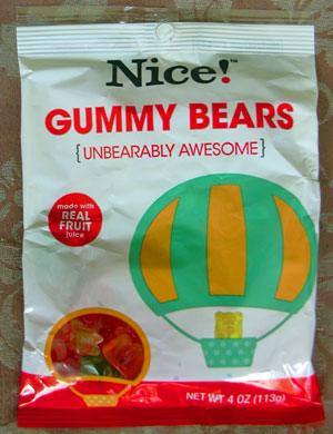 Gummy Bear Ratings & Reviews: GUMMY BLOG 2: Nice! Gummy Bears