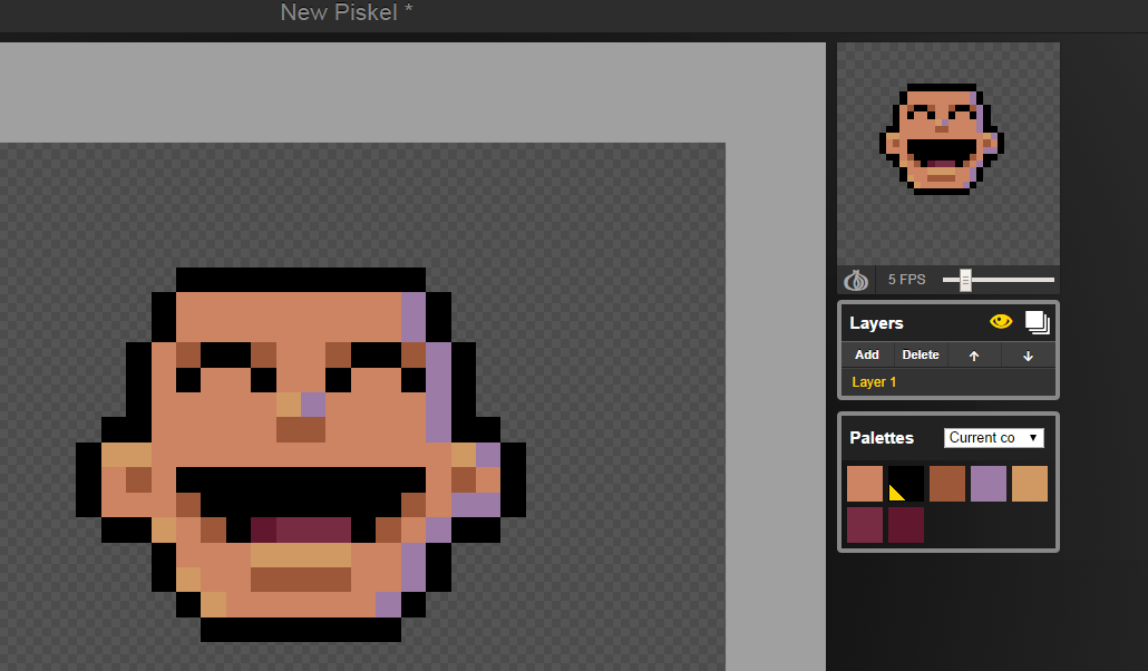 Pixels Mil: Piskel. La herramienta web definitiva para el pixelart.
