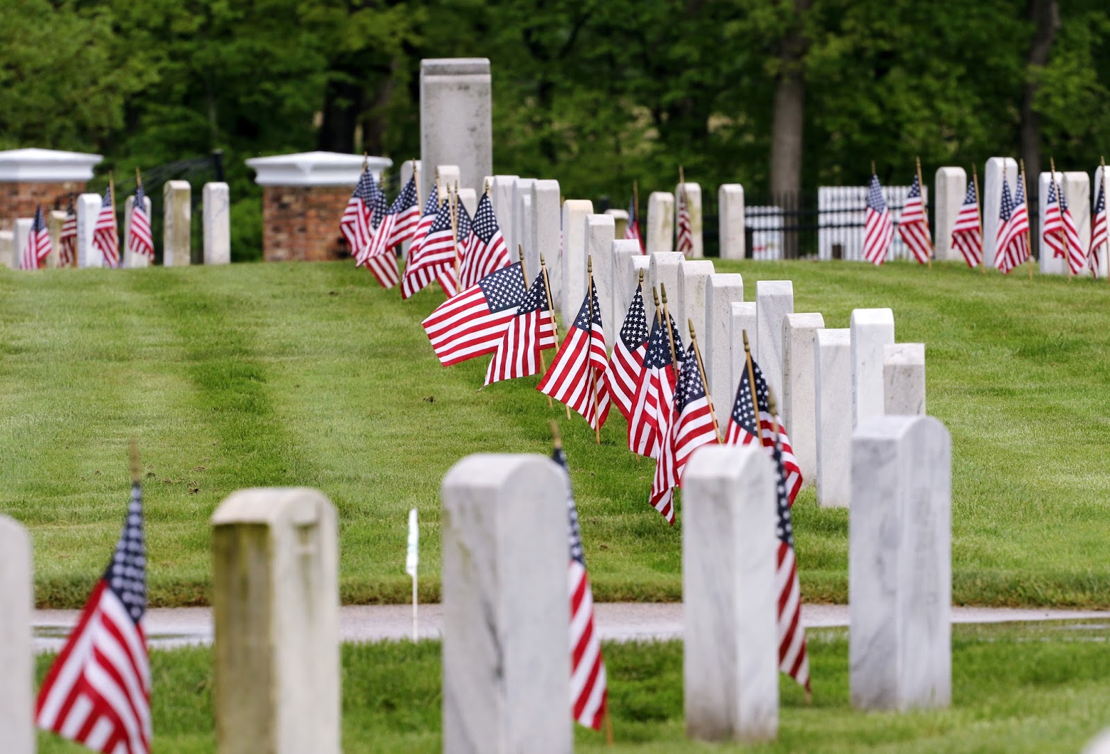 Mark Kodiak Ukena: Memorial Flag Planting at Fort Sheridan Cemetery