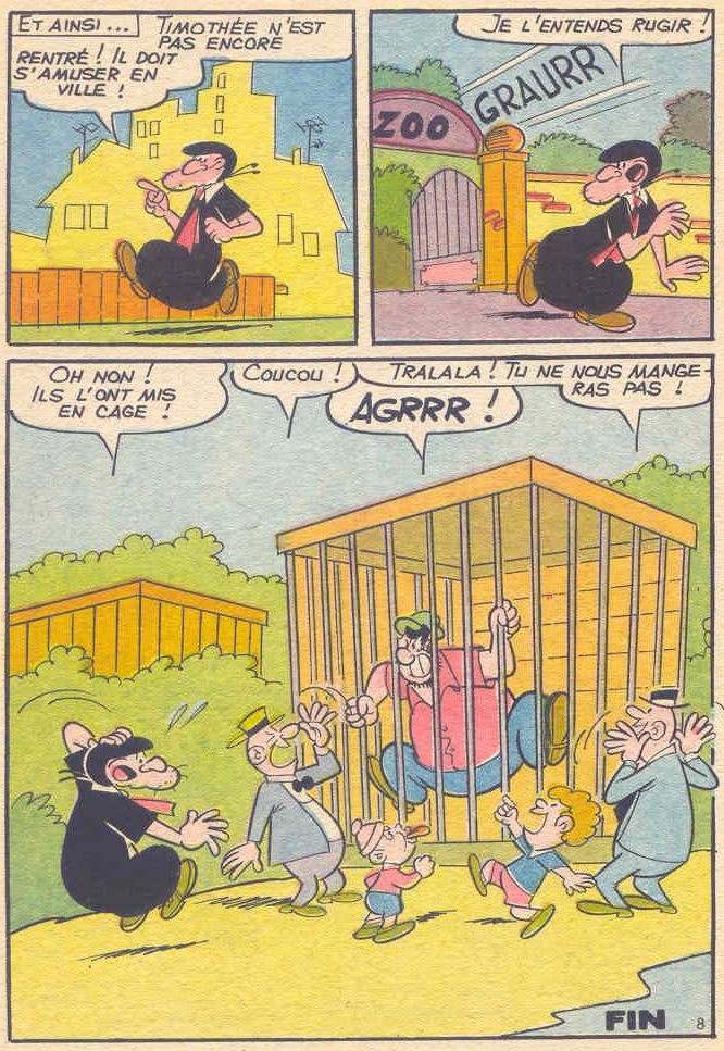 Les trésors de la flibuste: Popeye: Timothée Coeur de Lion - 1973