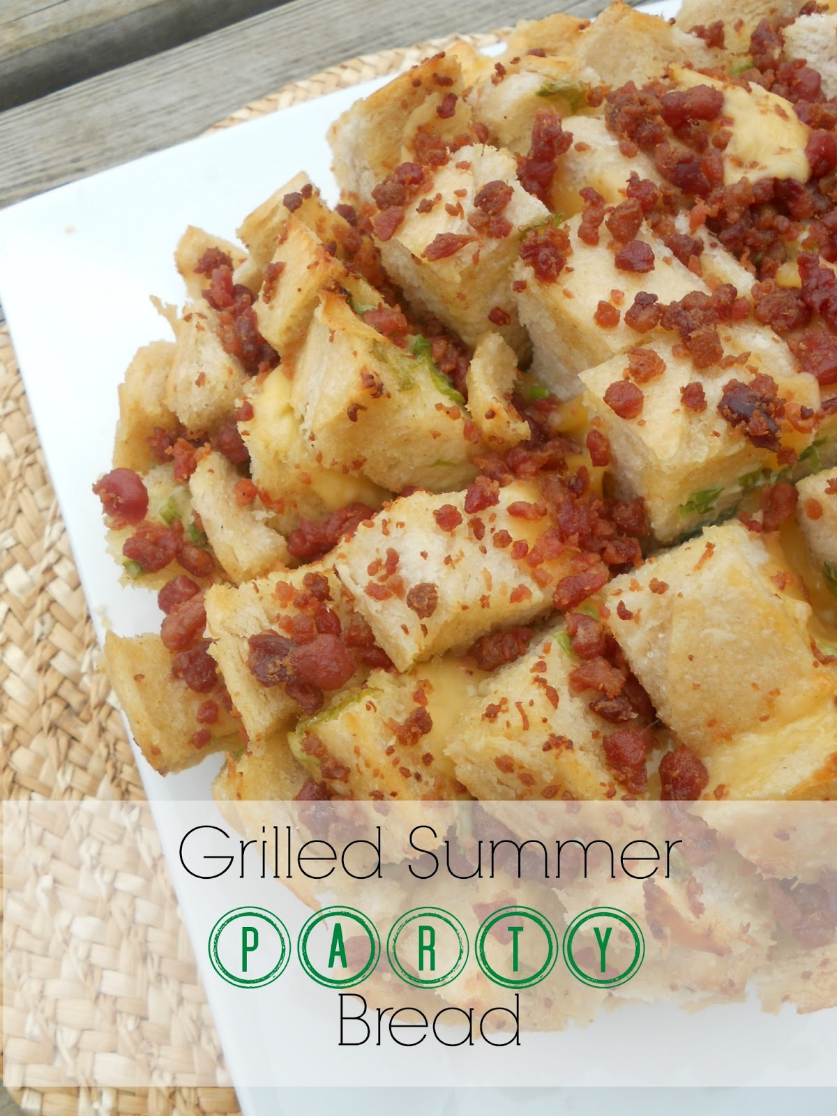 Grilled Summer Party Bread | Ally's Sweet & Savory Eats