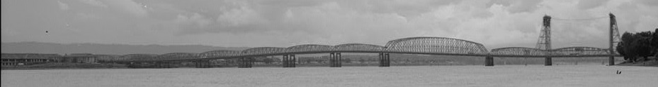 Industrial History: The I-5 Bridges over the Columbia River at Portland ...