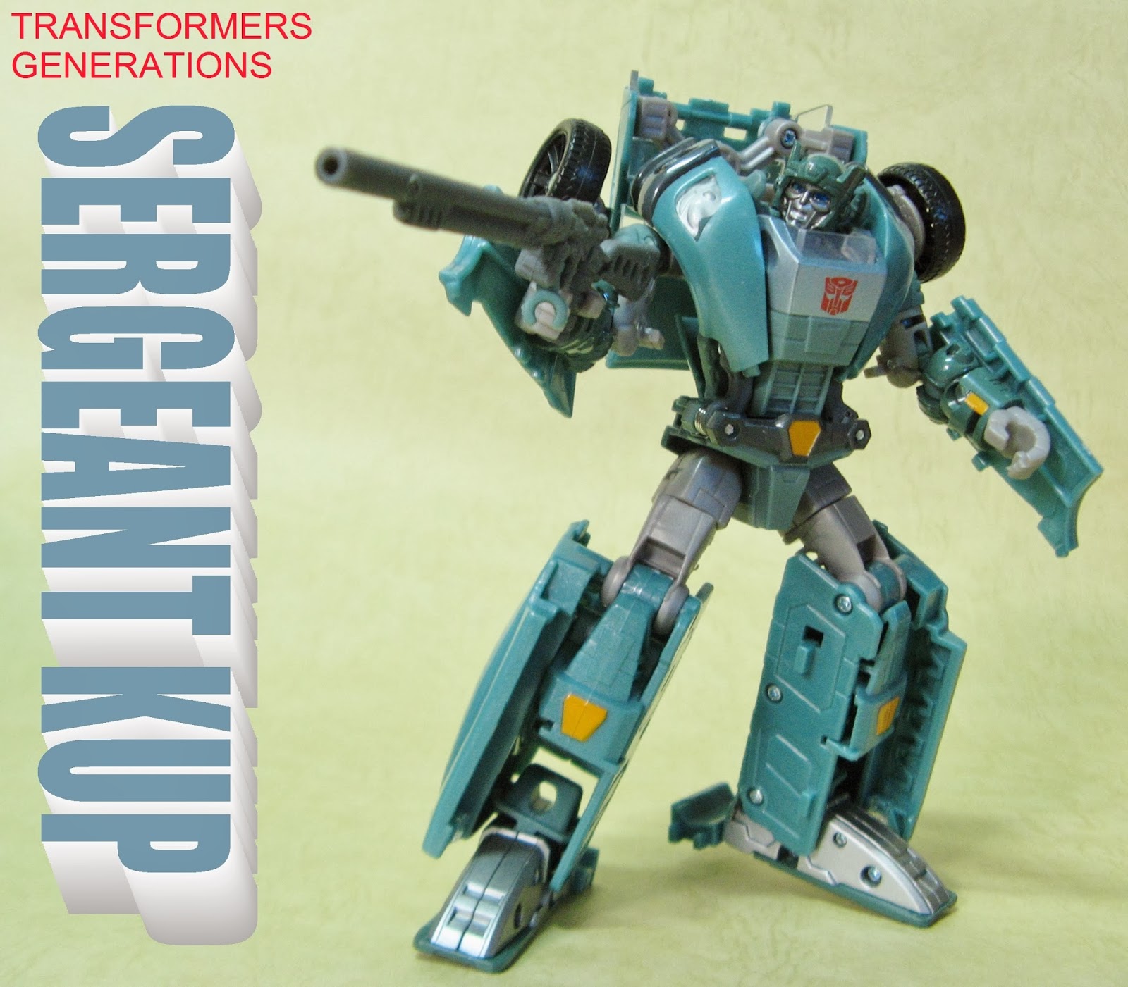 TRANSFORMERS : Generations Deluxe class SERGEANT KUP 變形金剛世代系列 豪華級 沙展郭伯