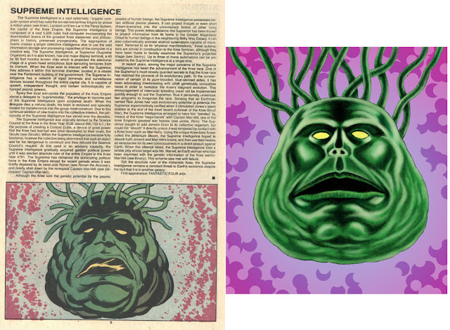 The Official Handbook to the Marvel Universe - REDUX Edition: SUPREME ...