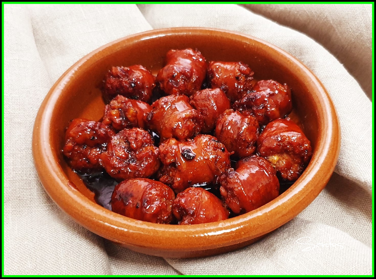 Las Tentaciones De Los Santos: CHORIZO EN ALMIBAR