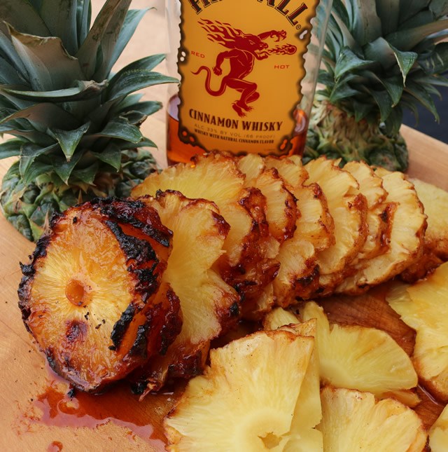 It's All in the Spice: GRILLED FIREBALL PINEAPPLE
