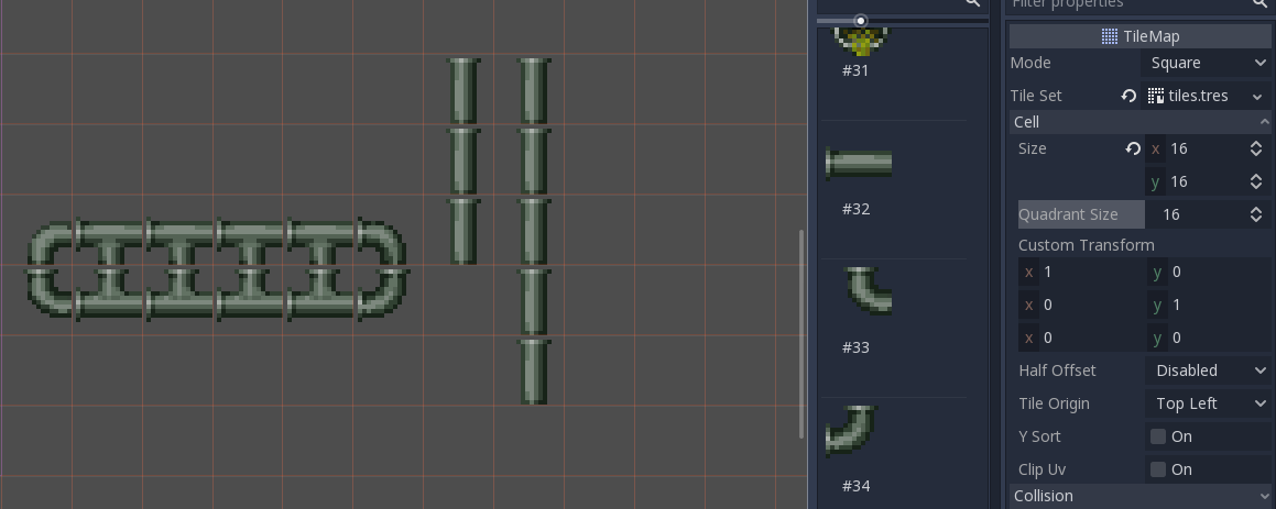 Godot 3.1 Tutorials: 14. Tilemap Godot 3.1 Tutorials: 14. Tilemap