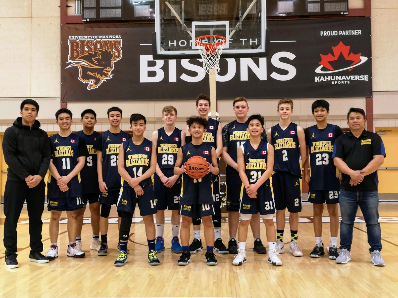 Winnipeg Blizzards Basketball