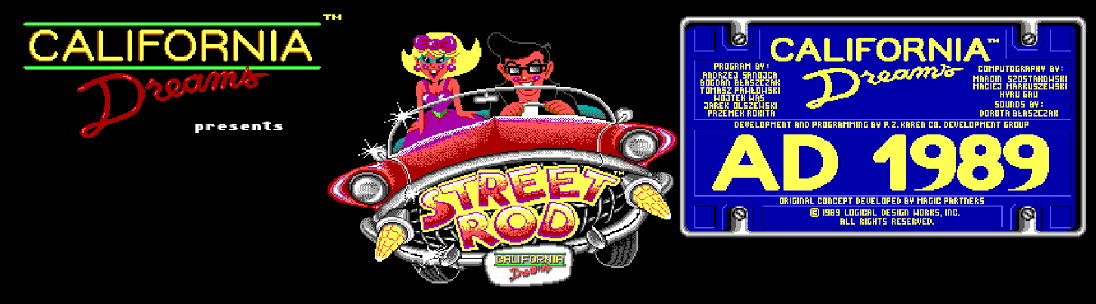 FRGCB - Finnish Retro Game Comparison Blog: Street Rod (California ...