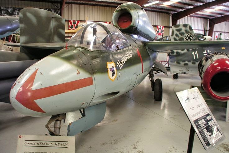 World War II in Pictures: He 162 Salamander Jet Fighter