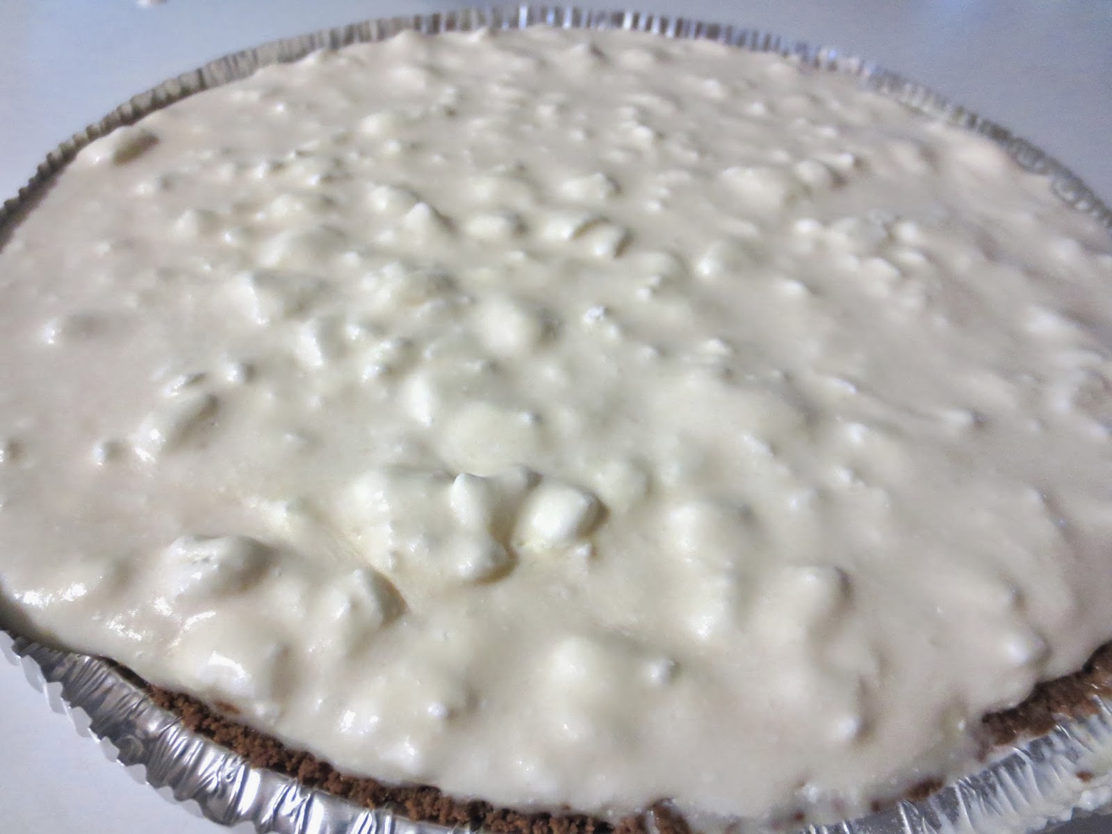 Princesses, Pies, & Preschool Pizzazz: Friday Pie-Day: Peppermint Snow Pie