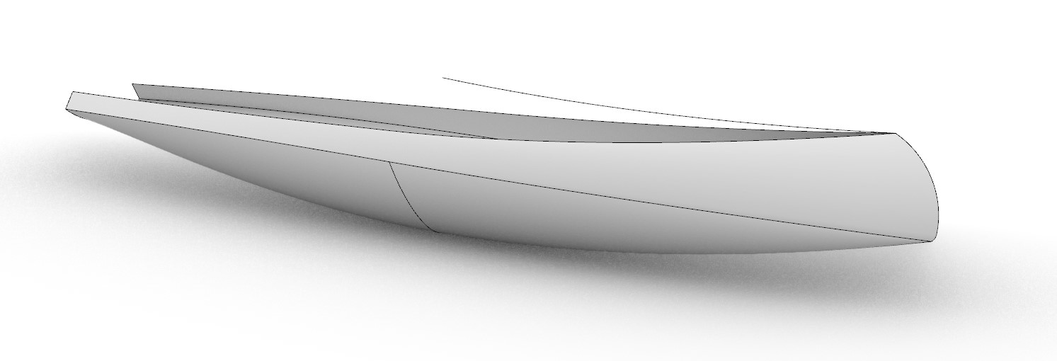 IOM Hull Design - Wave Piercing Bow