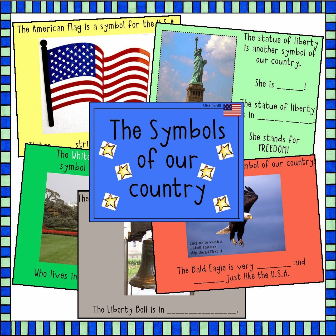 Teaching, Learning, & Loving: US Symbols Promethean Flip chart and ...