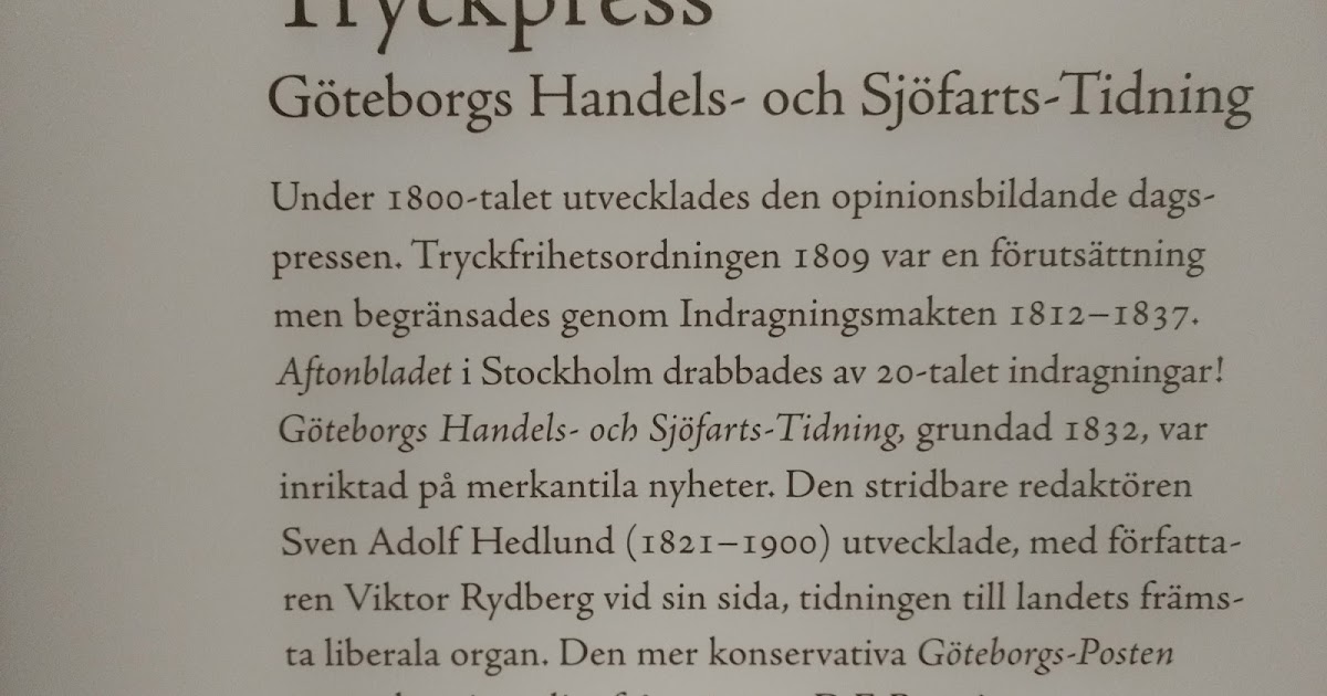 Viktor Rydberg: Rydberg på Göteborgs Stadsmuseum