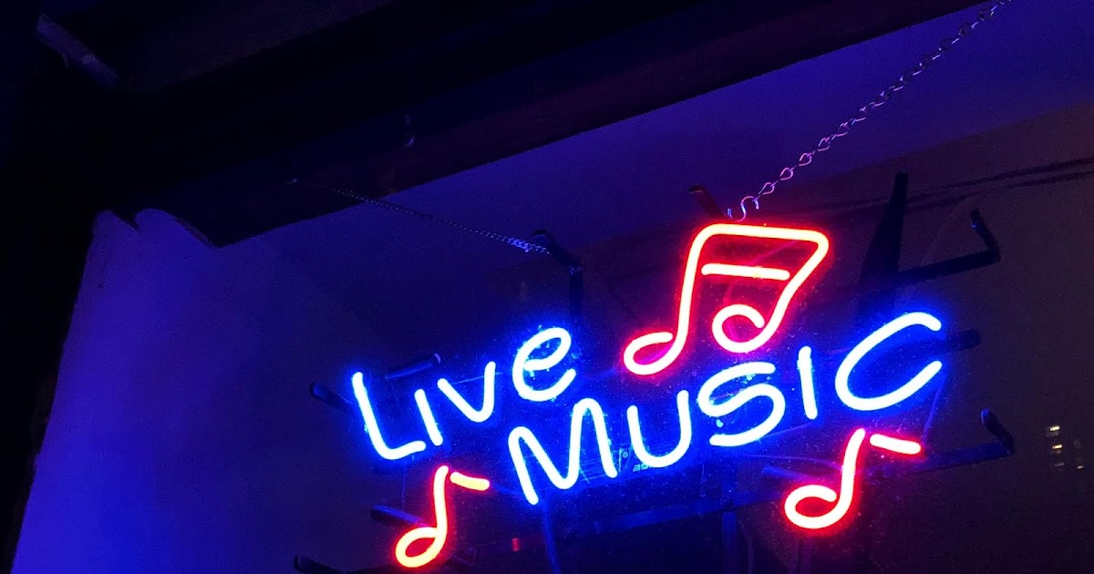 We love Reading Street Signs: NEON Live Music Sign