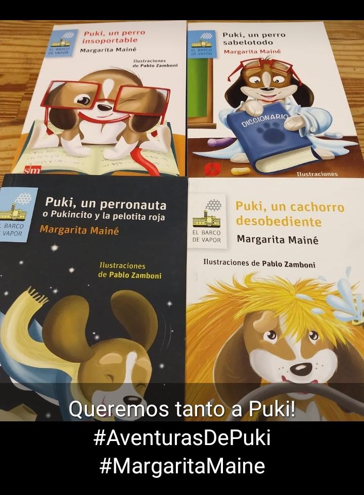PUKI, EL PERRO ESCRITOR