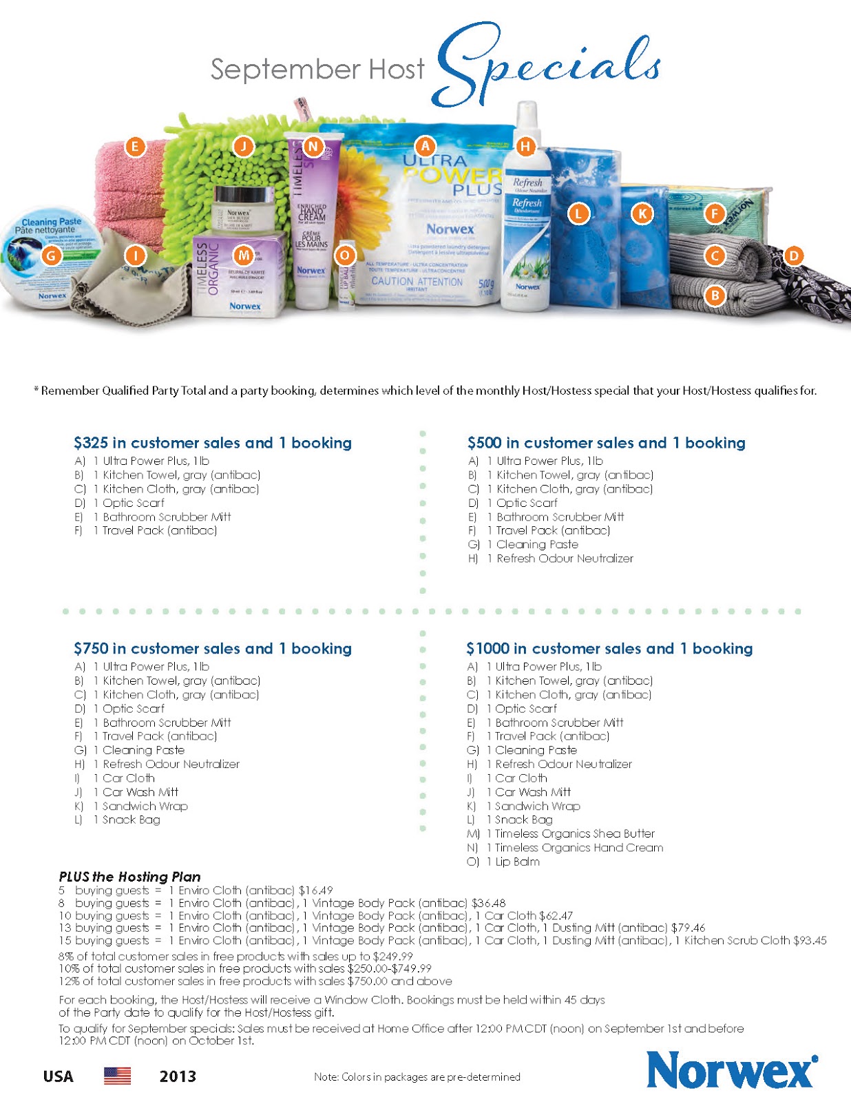 Rebecca Lange - Norwex Independent Sales Consultant: September Host and ...