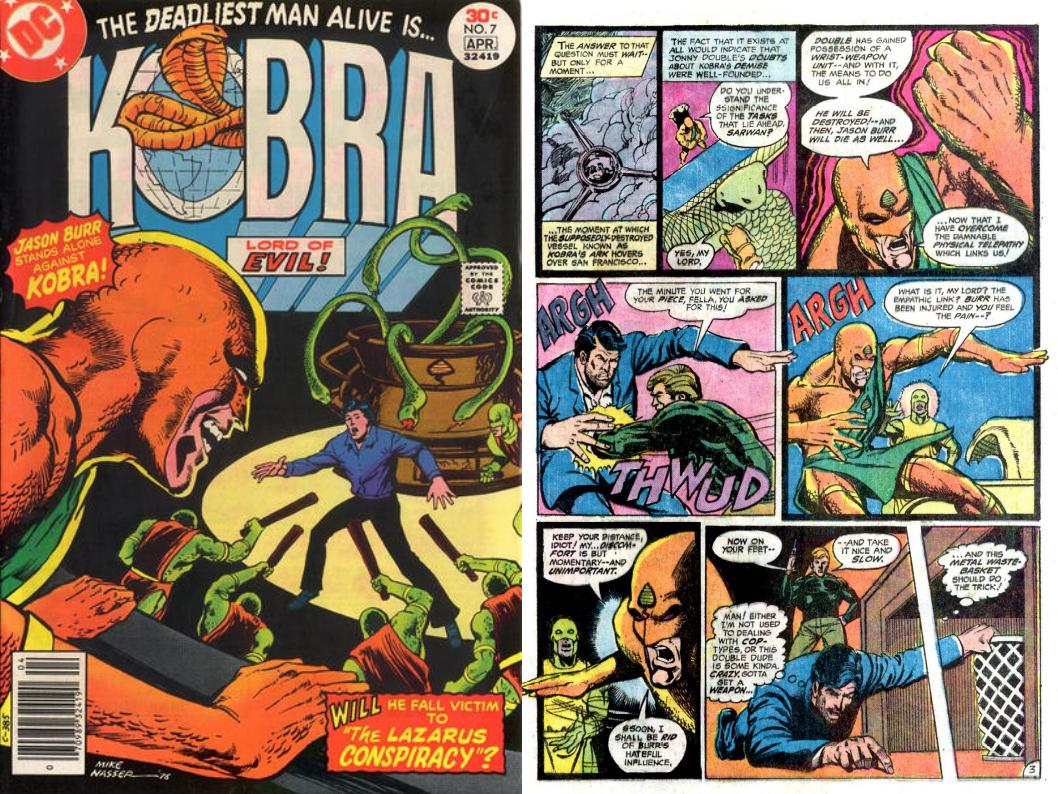 Dave's Comic Heroes Blog: Kobra Two By Two The Fourth Endgame