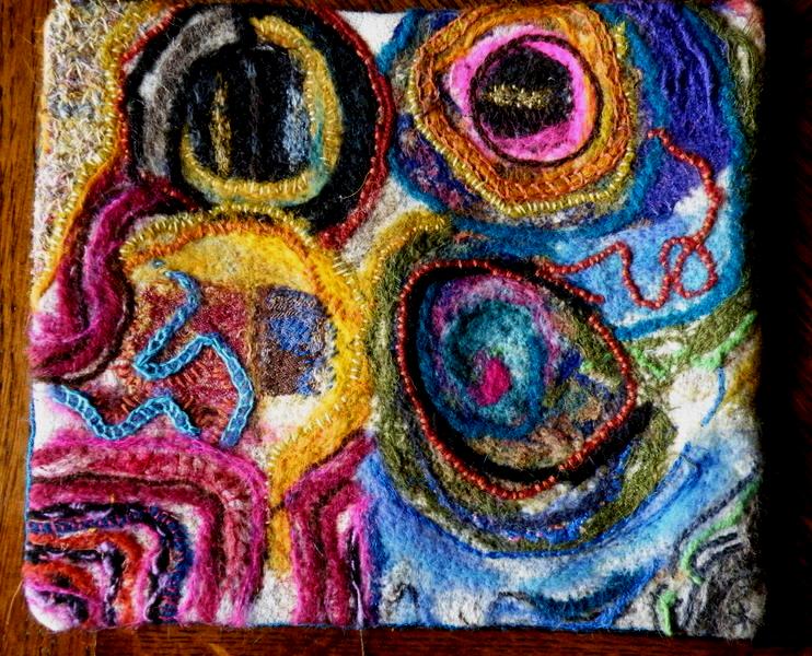 Art at Ramon: Embellishing Textiles Workshop - Embellir Atelier Textile