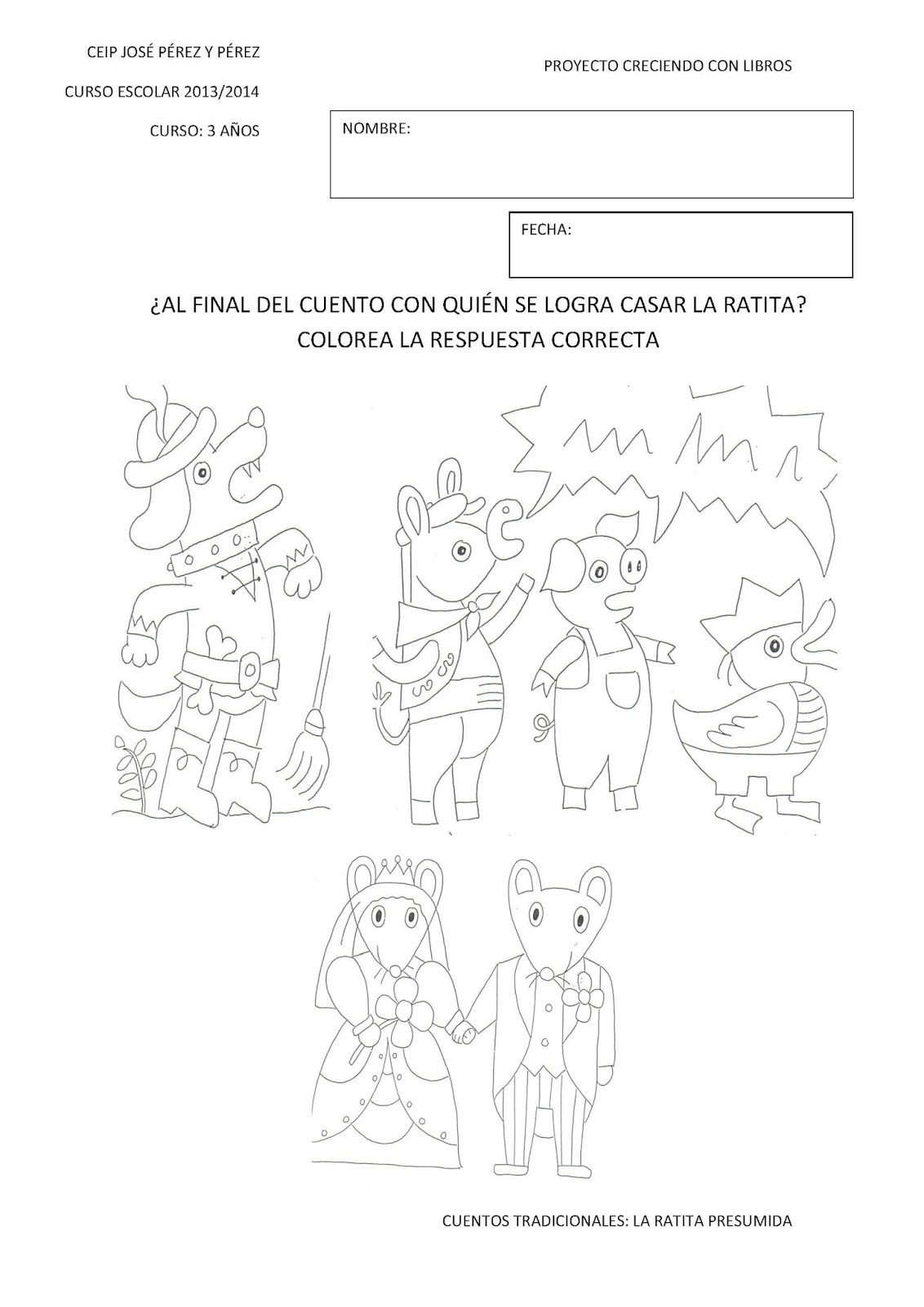 Proyectos Educación Infantil y Primaria: Proyecto "creciendo con libros ...