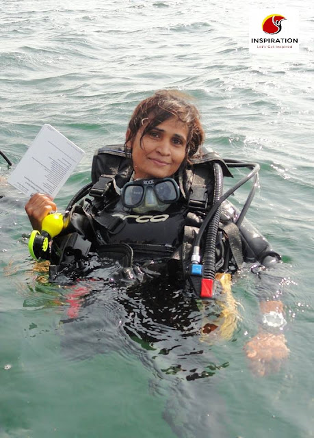 She Is Pakistan’s First Female Master Scuba Diver..