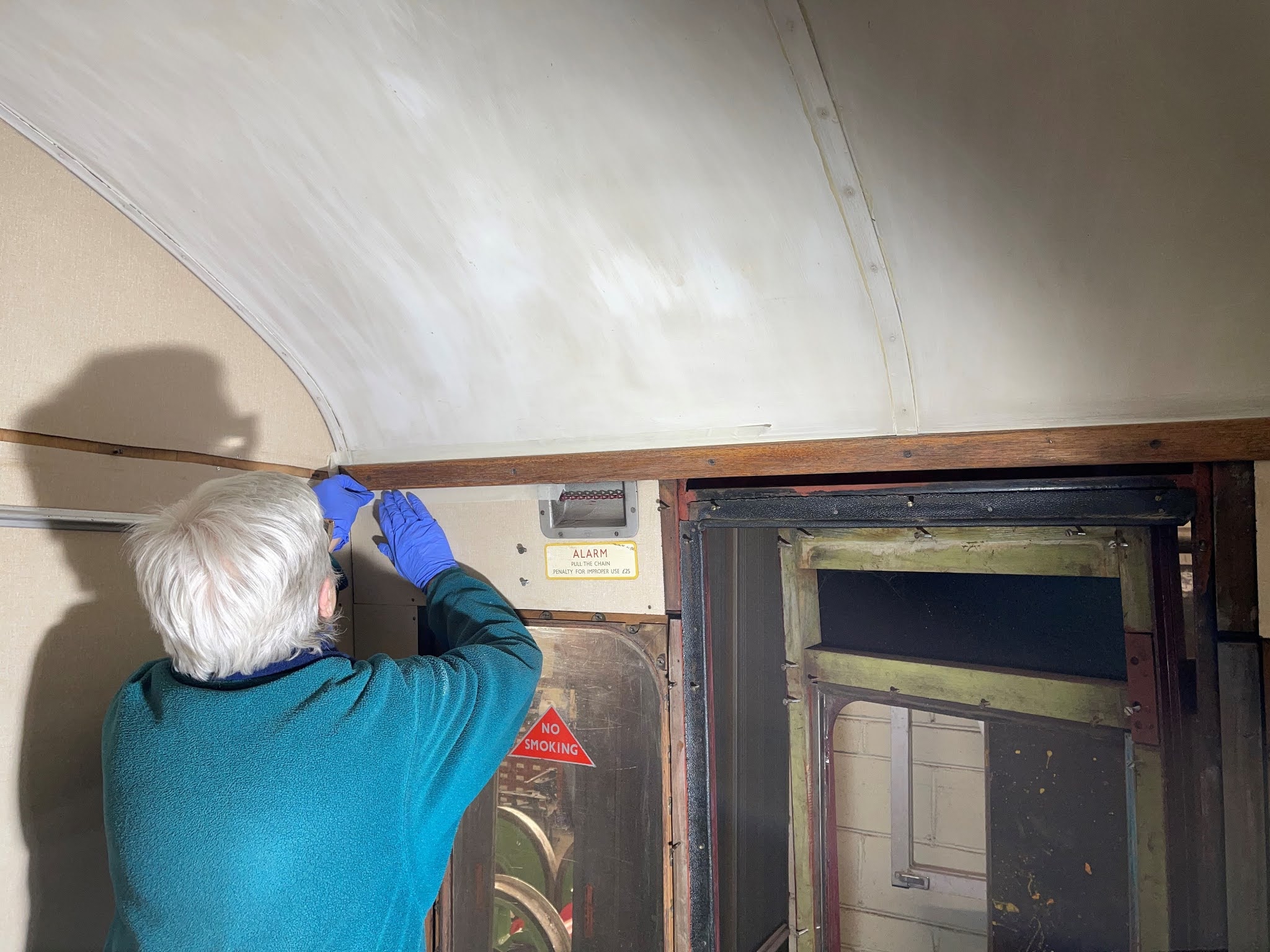 North Tyneside Steam Railway: Brake coach No.E43172 update