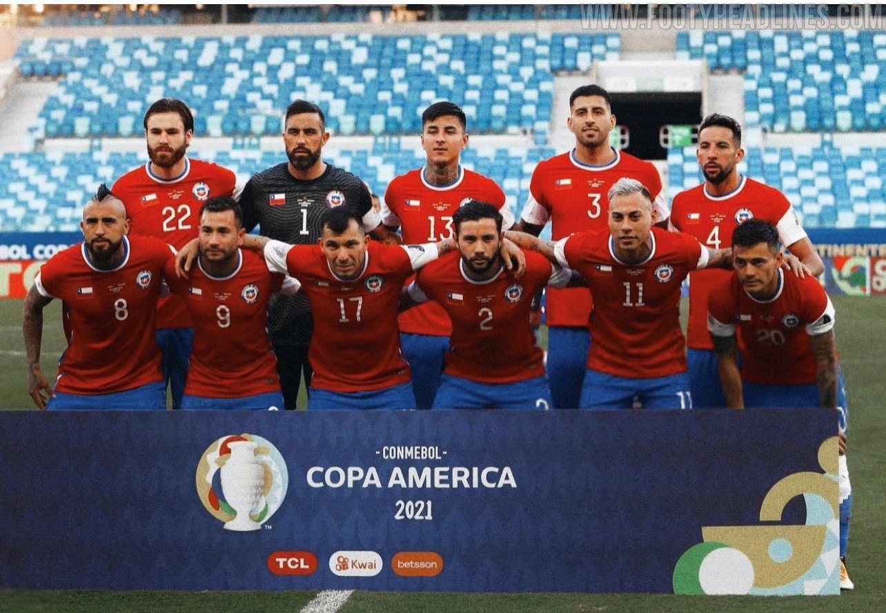 Chile Again Cover Swoosh In Copa America, Players Wear Socks Inside Out ...
