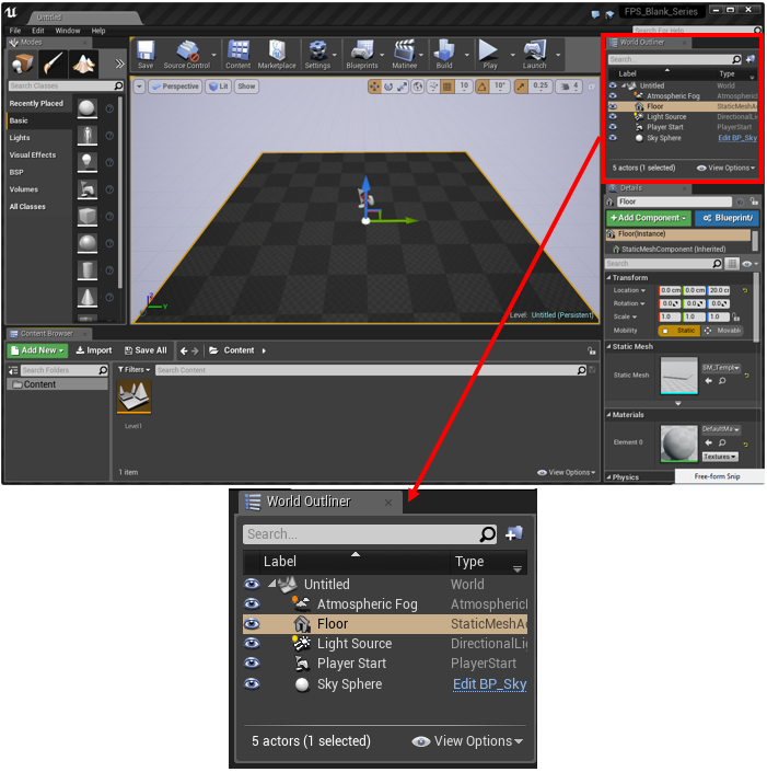 Introduction to UE4 | OnlineDesignTeacher