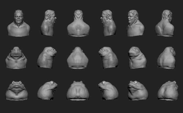 Tiffany's Artworks: Term - 5 Creature sculpting human animal hybrid ...