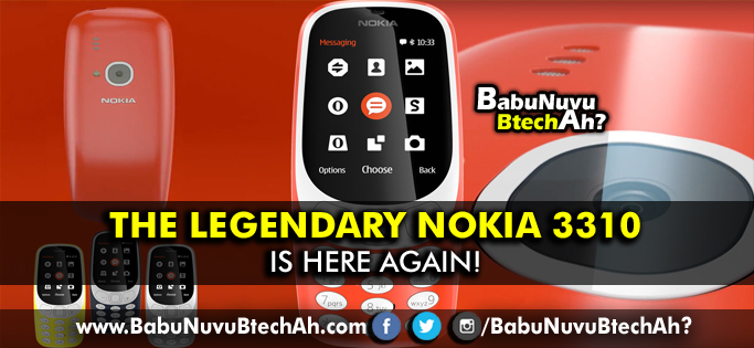 A Modern Classic - Nokia 3310 Launched With the Iconic 'Snake' Game - BabuNuvuBtechAh?