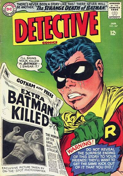 1966 My Favorite Year: More Batman Comics of 1966-Detective Comics