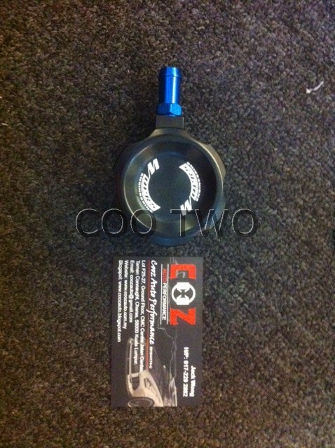 COO TWO AUTO PERFORMANCE: Works Engine Oil Cap with Breather