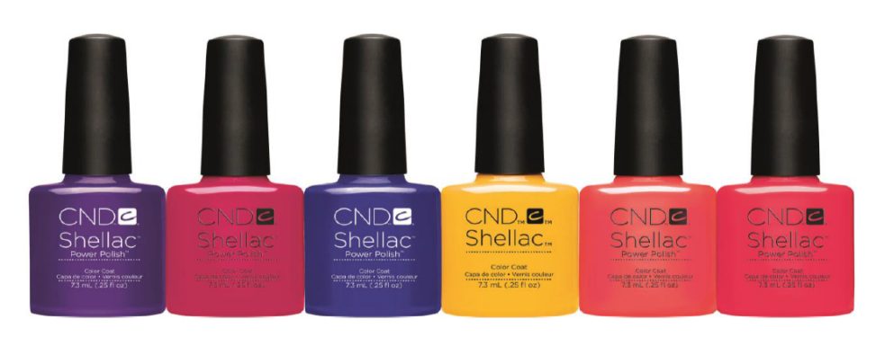 CND SHELLAC® & VINYLUX New Wave Spring Shades 2017 - TuongVyLaLa