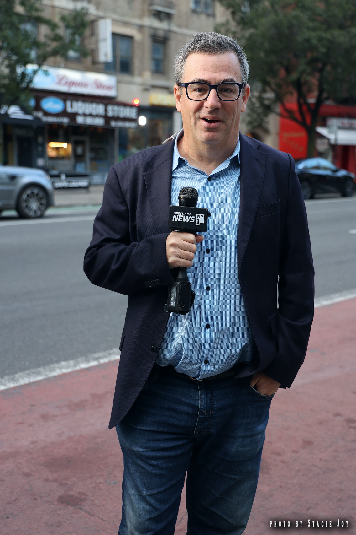 EV Grieve: An early morning visit with NY1's Roger Clark