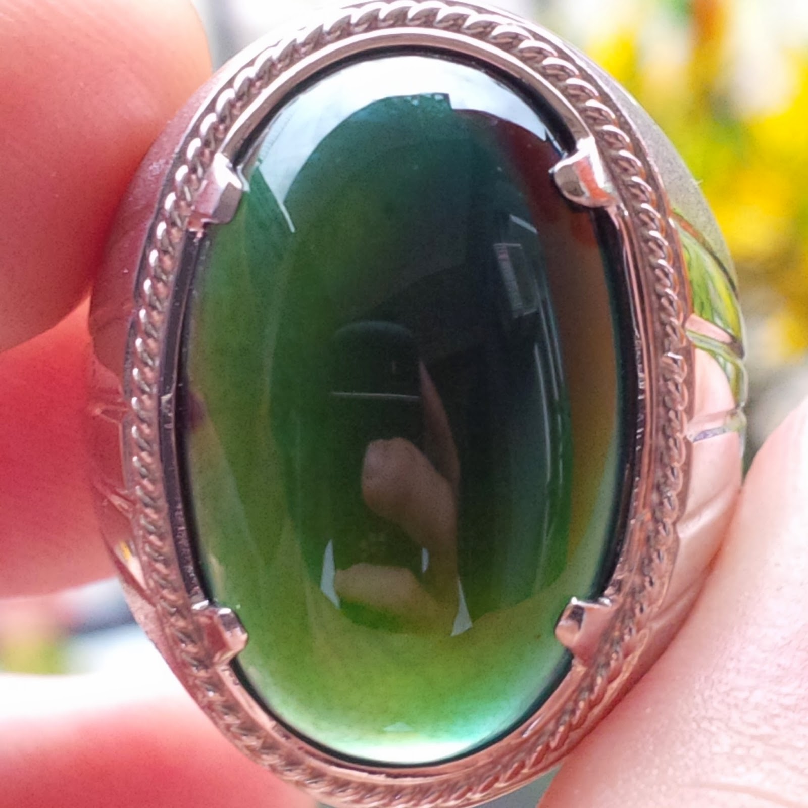 Batu Cincin Akik Bacan dan Khasiatnya - Blogger Bengkalis