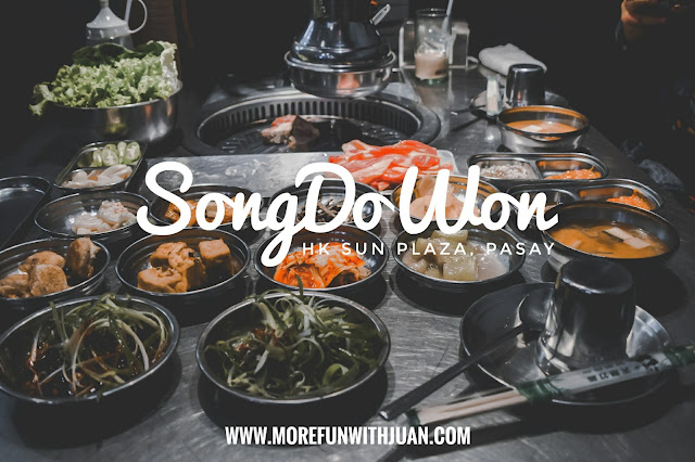 SONGDO'WON: Experience Authentic Korean Food in Manila - It's More Fun ...