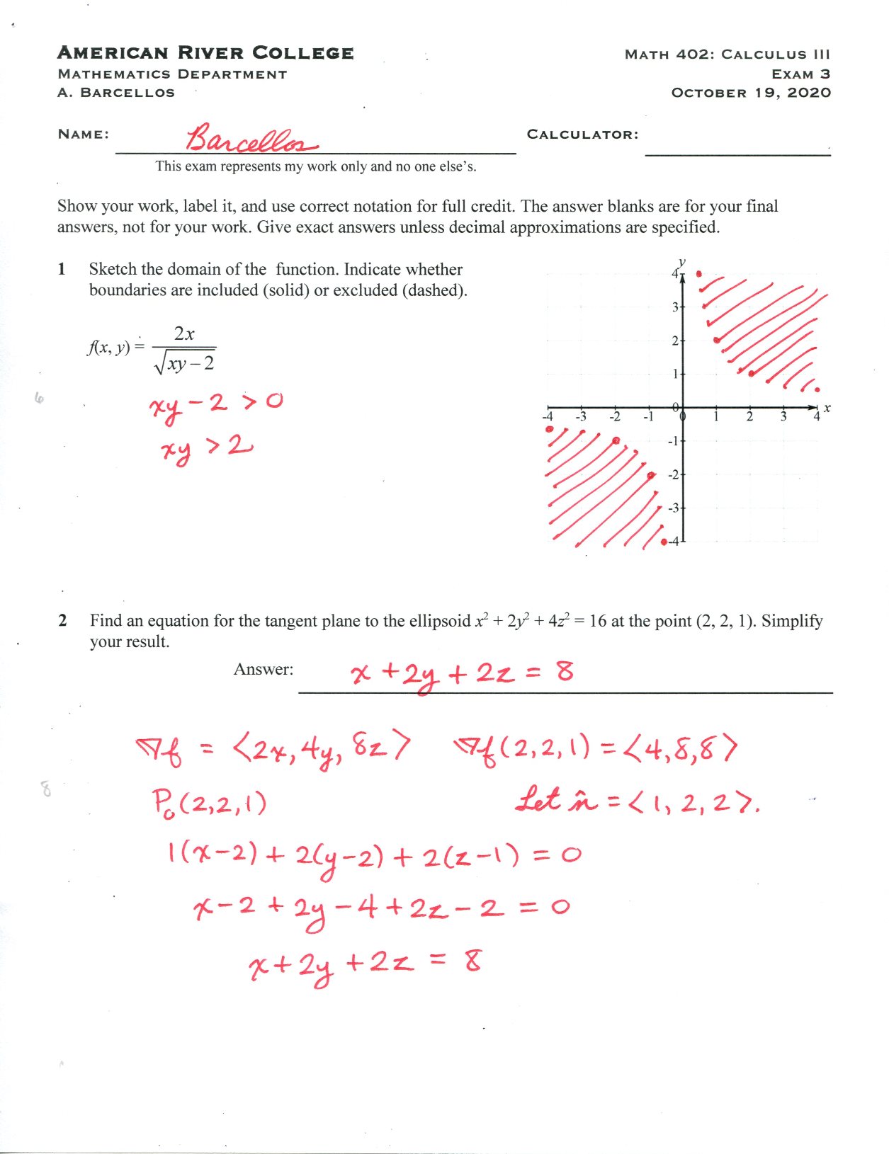 Mr B's Math Blog: 2020