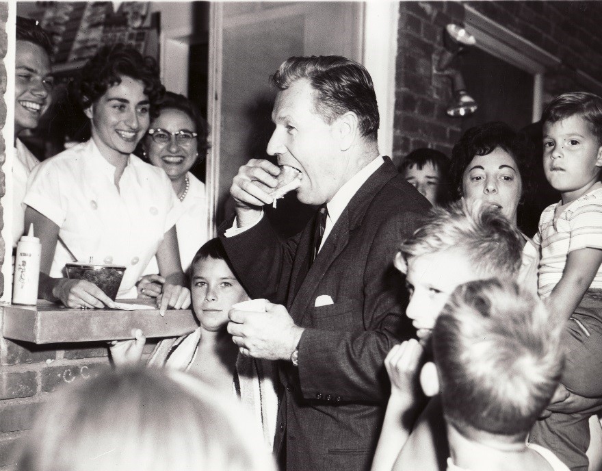 Gov. Nelson Rockefeller at Phelps Lane Park (Visions of the Past)