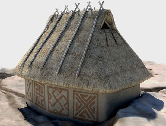 romanoimpero.com: CASA ROMULI - TUGURIUM ROMULI