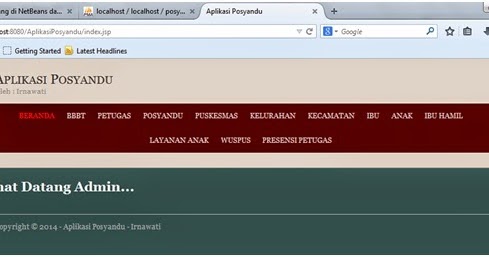 source code program pembuatan sistem informasi posyandu menggunakan ...
