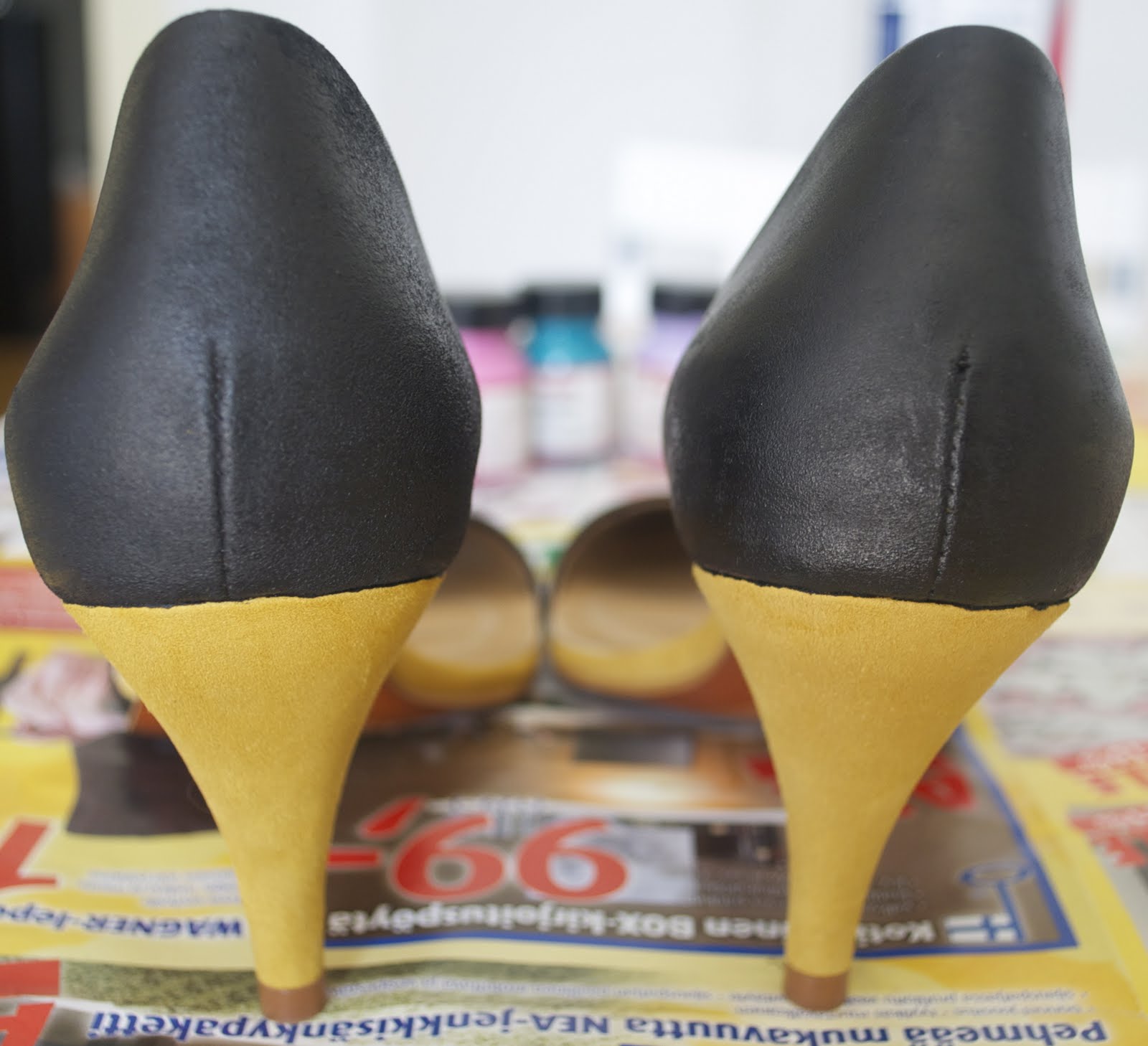 Patonki: Shoe Makeover: Paint your shoes DIY