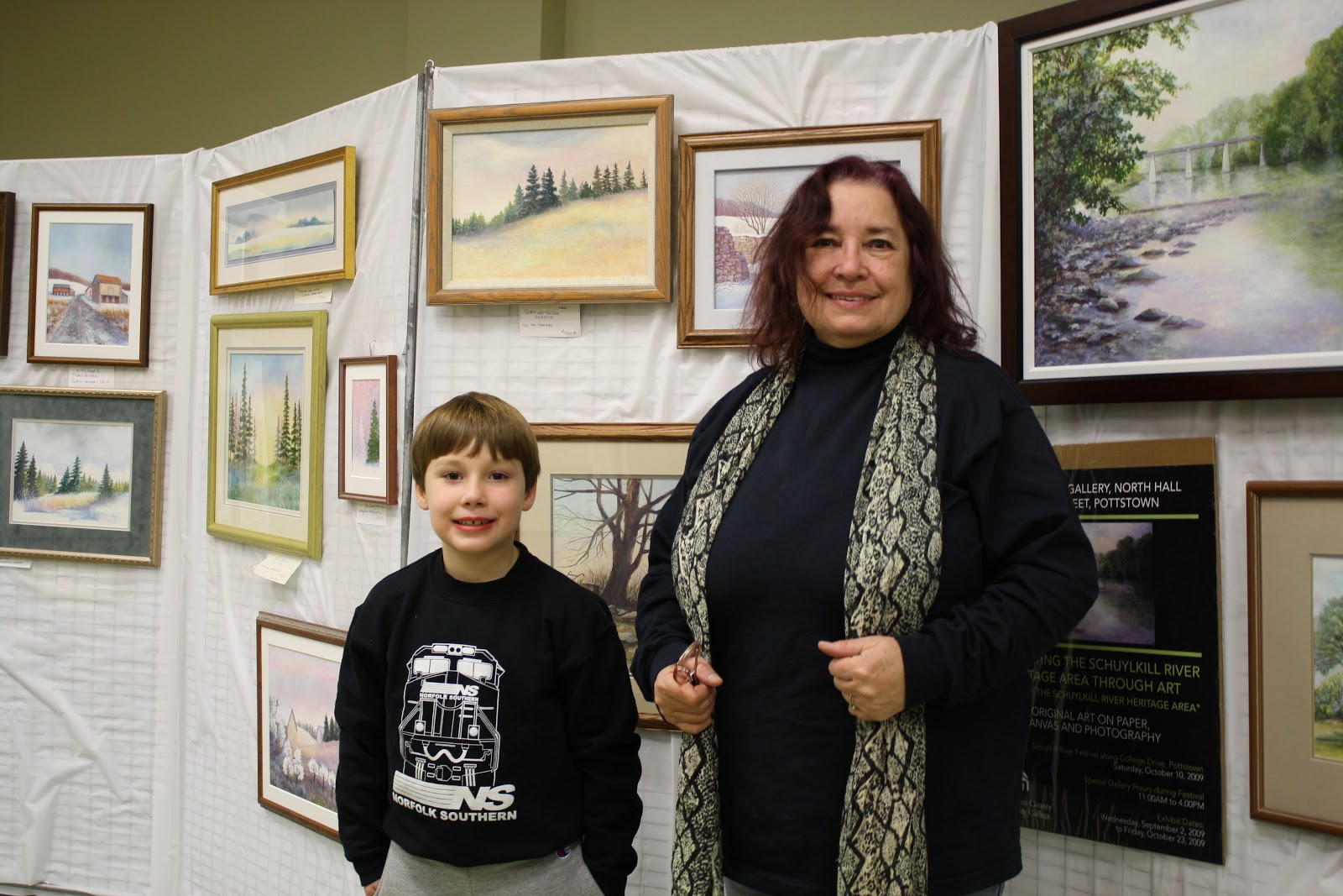 news, not blues: ( renowned barto painter julie longacre: celebrating ...