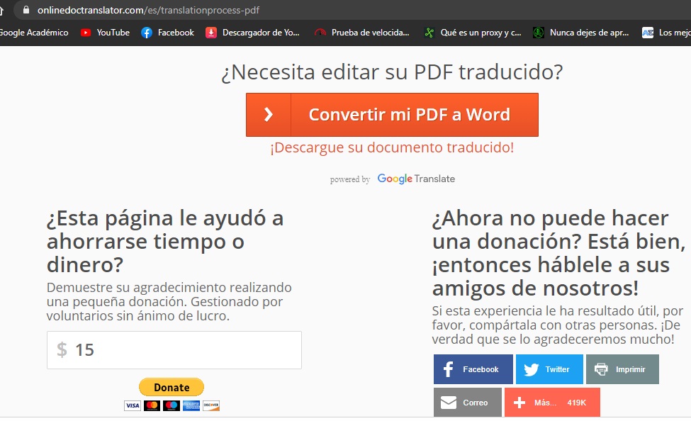 Traducir archivos con DocTranslator - El Futuro es Hoy