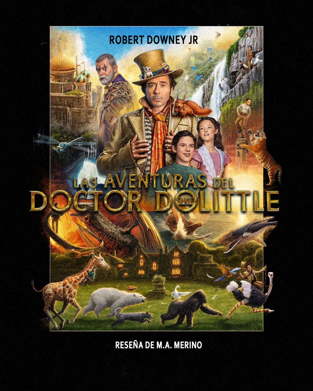 CineSeries: Reseña de "Las Aventuras del Doctor Dolittle"