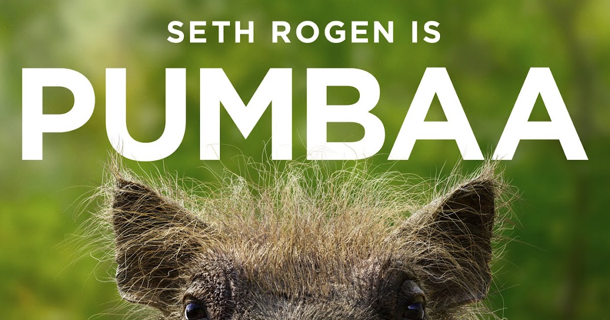 Sasaki Time: Disney's The Lion King Character Poster for Pumbaa